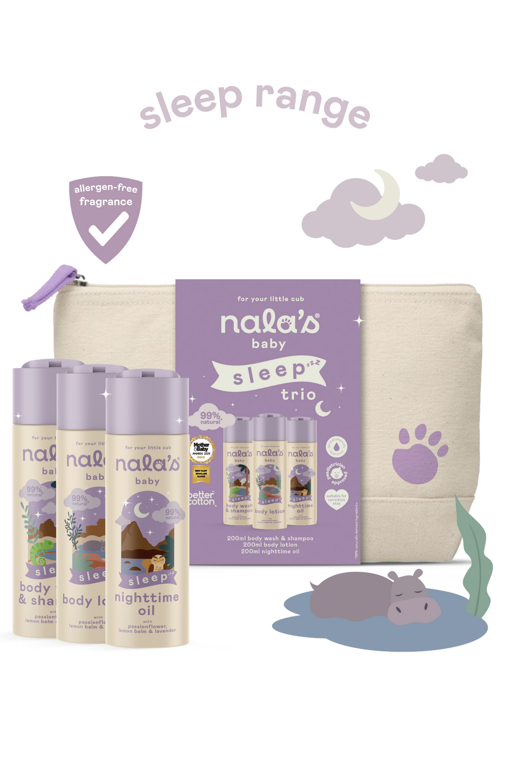 Sleep Trio – Nala's Baby